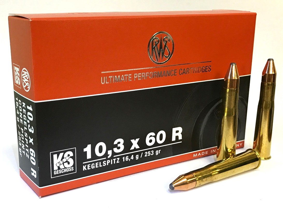 RWS 10,3x60R 253 Grain KS - 2118327, RWS Ammunition | New England ...