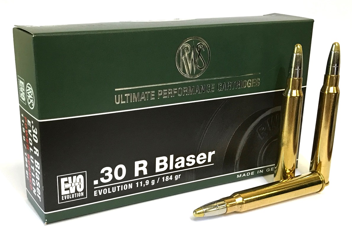 RWS 30R Blaser 184 Grain EVO - 2316140, RWS Ammunition | New England ...