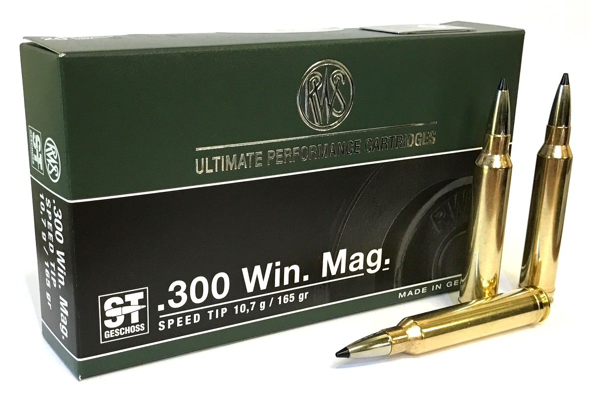 RWS .300 Winchester Magnum 165 Grain Speed Tip - 2318173, RWS ...